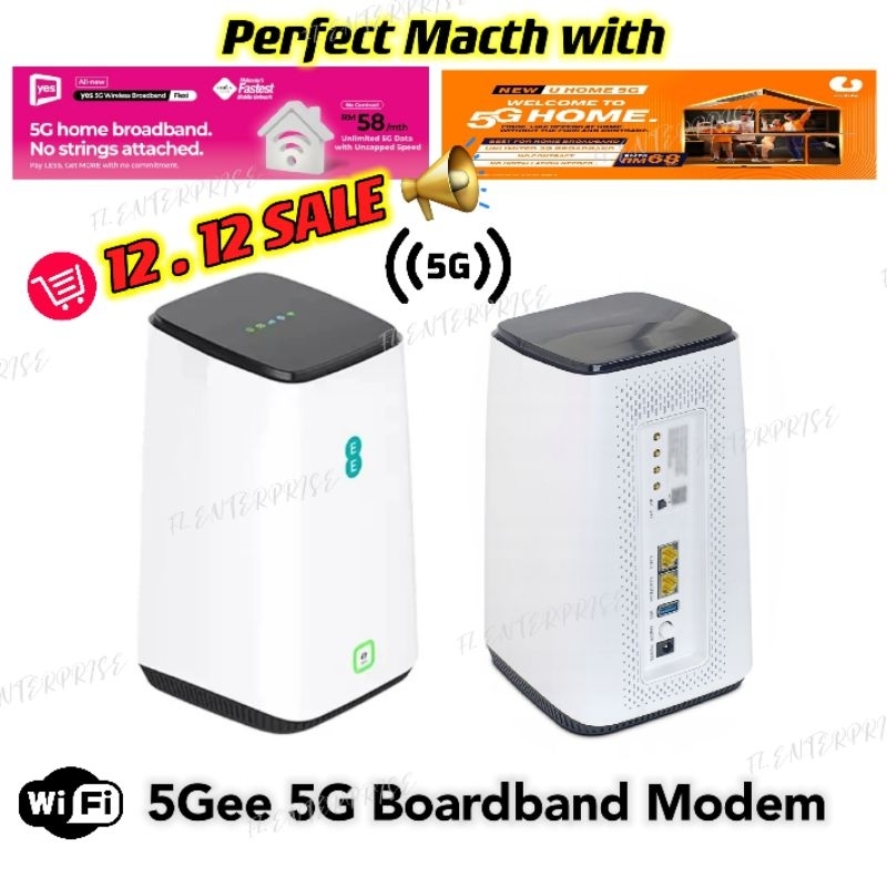 5Gee 5G Modem Router Umobile U HOME 5G Yes 5G Boardband | Shopee Singapore