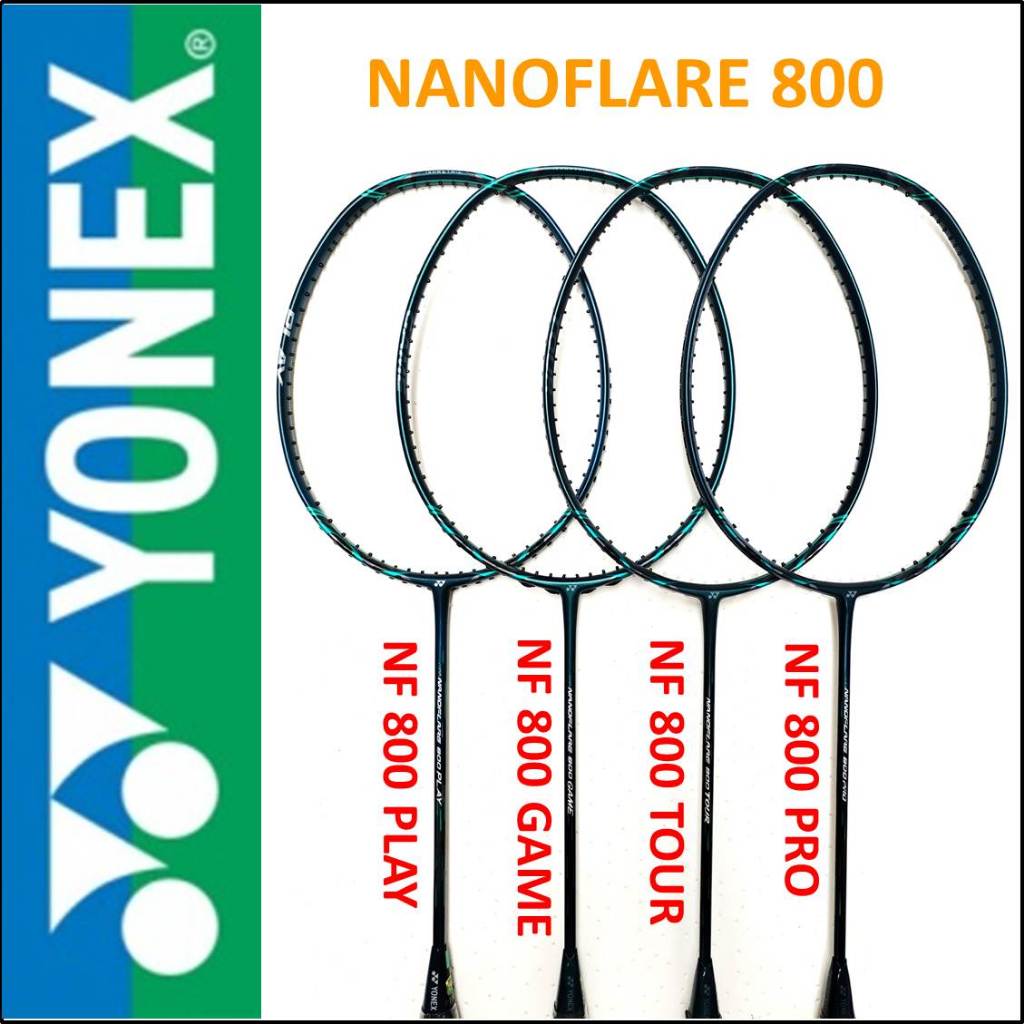 YONEX Badminton Racket NANOFLARE 800(PRO, TOUR, GAME, PLAY) | Shopee Singapore