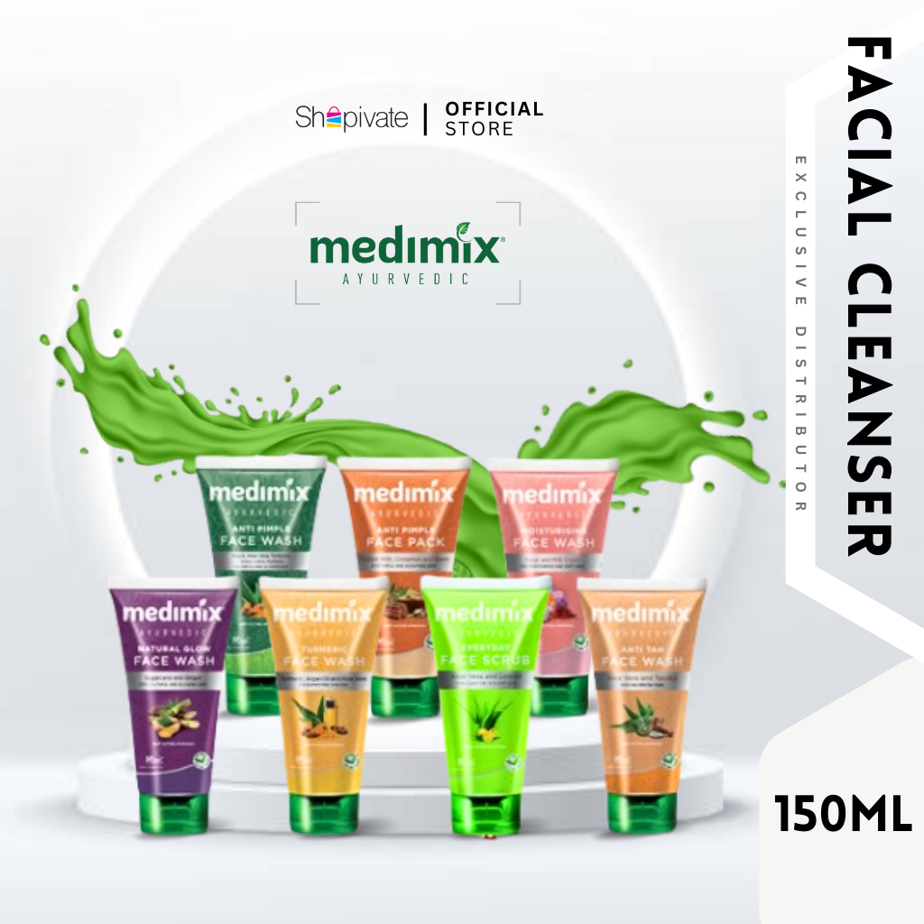 Medimix Ayurvedic Facial Cleanser 150ml (Exp: Aug '25 - Dec '25 ...