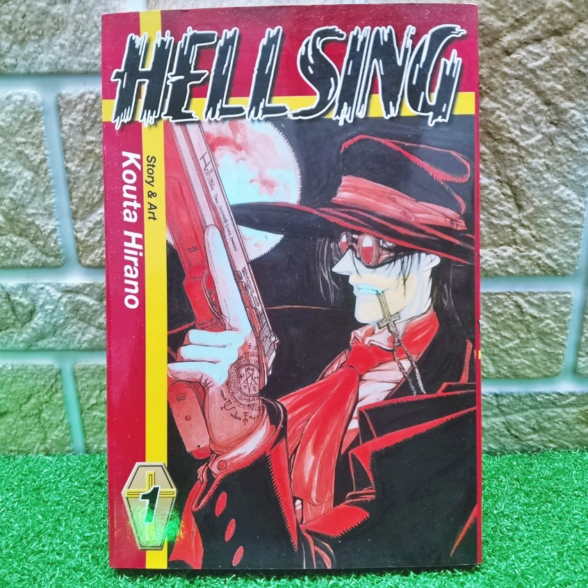 PRELOVED 』 Comic Hellsing Vol.1 (Chuang Yi) by Kouta Hirano Komik Manga English Language ...