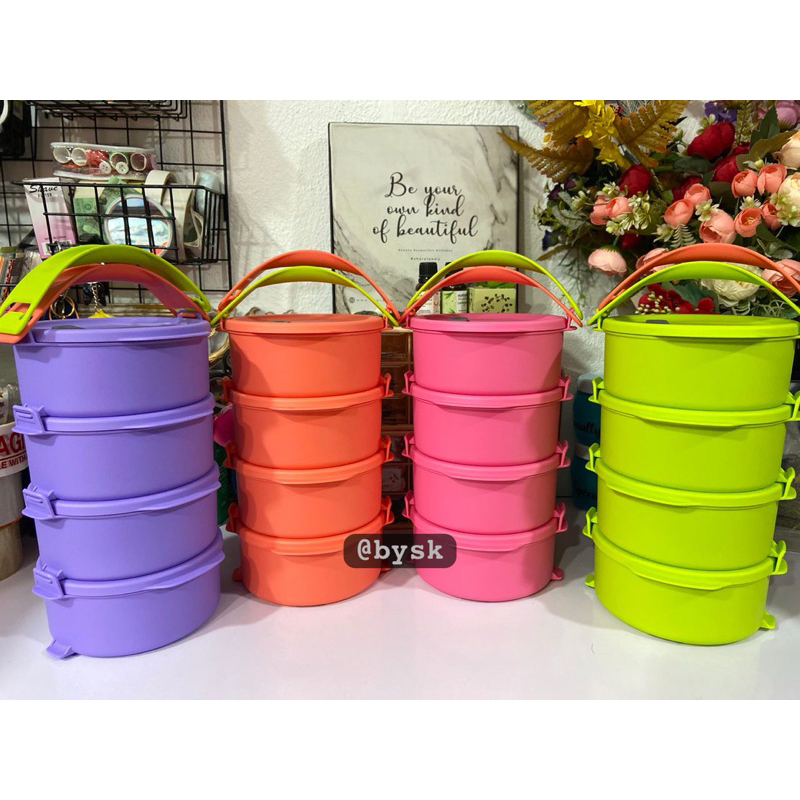 Tupperware TIFFIN/Modern Level Bowl 550ML (MICROWAVABLE) | Shopee Singapore