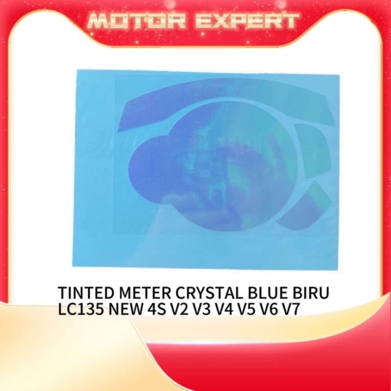 TINTED METER CRYSTAL BLUE BIRU LC135 NEW 4S V2 V3 V4 V5 V6 V7 | Shopee ...