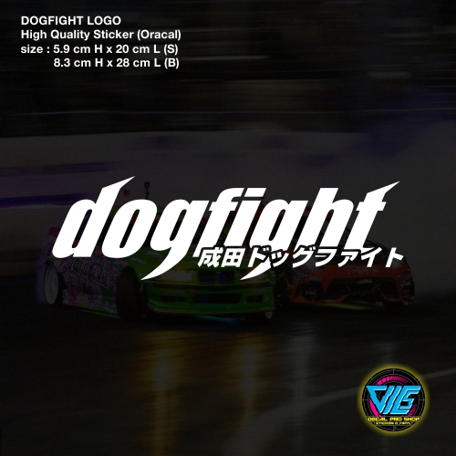 DOGFIGHT Sticker / Decal (High Quality Sticker) | Shopee Singapore