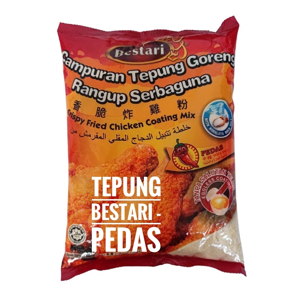 Bestari Crispy Fried Chicken Coating Mix Multi-Purpose Crispy Fried ...