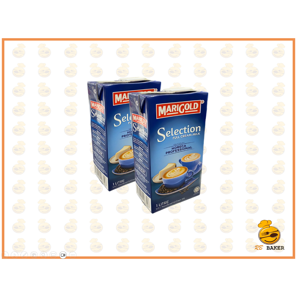 Marigold Selection UHT Full Cream Milk 常温全脂牛奶1L | Shopee Singapore