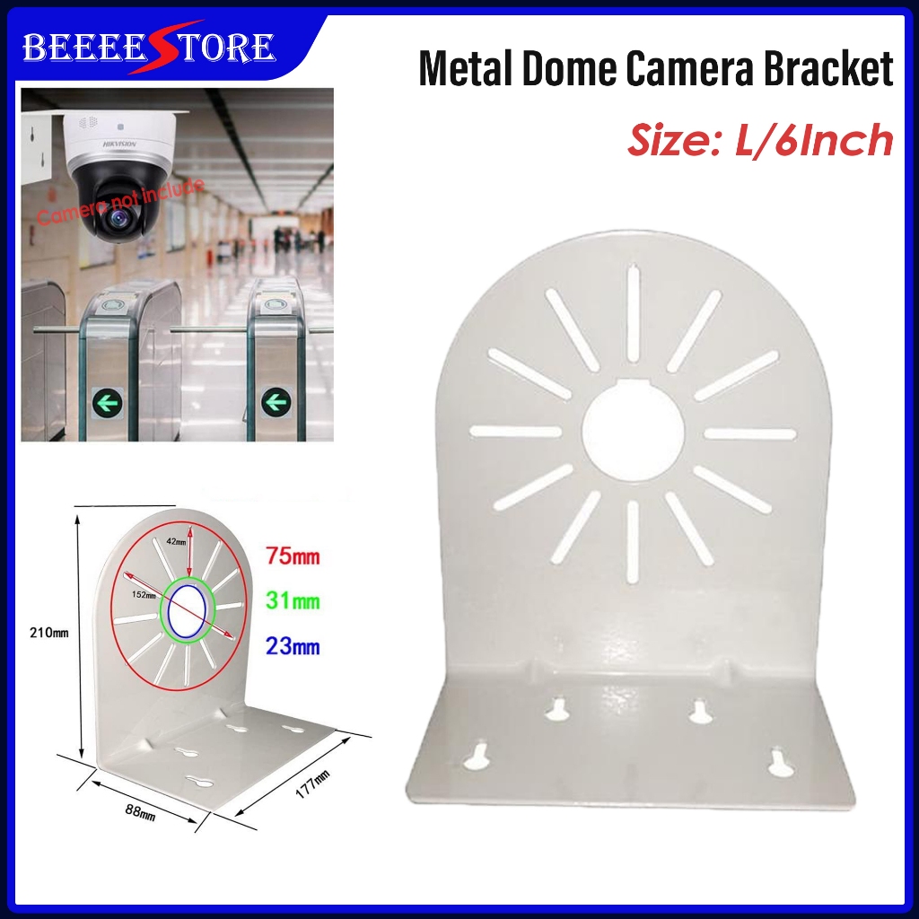 Dome Camera Bracket Fixed Stand Security CCTV Dome Camera Bracket Metal ...