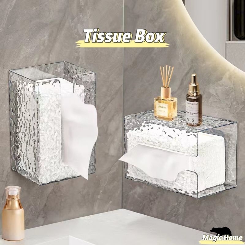 Tisu box Tissue Box Toilet Paper Holder Bathroom Kitchen Toilet Ruang ...