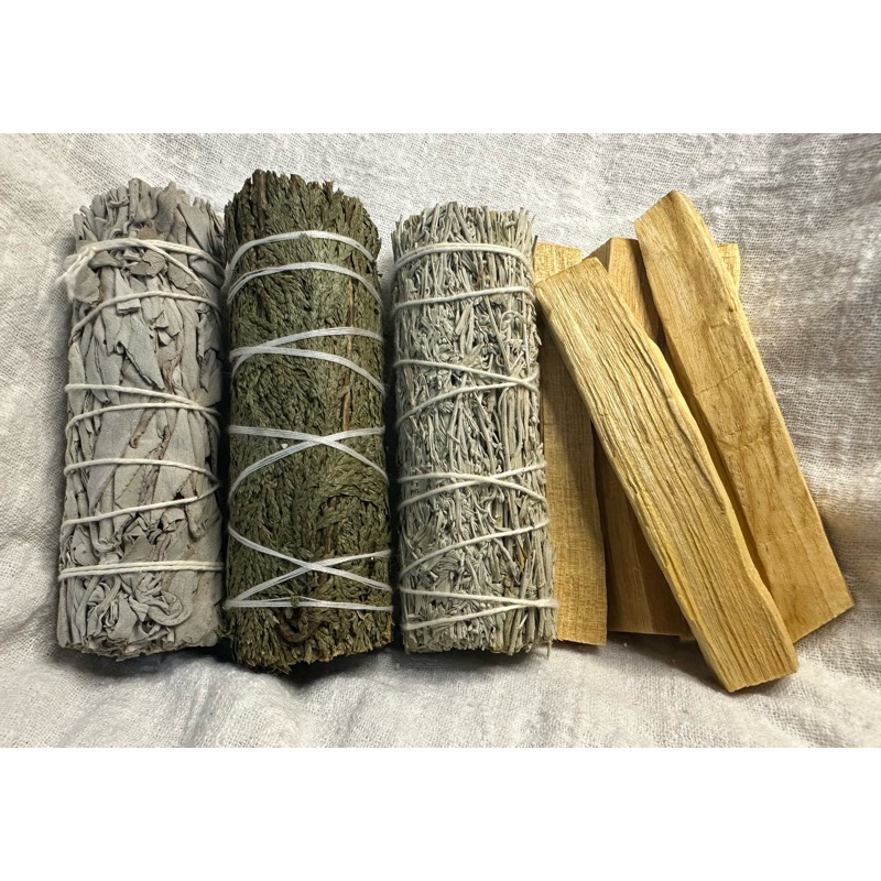 White Sage white Sage 35g+Blue Sage 40g++ Cedar Smudge Cedar Smudge 35g ...