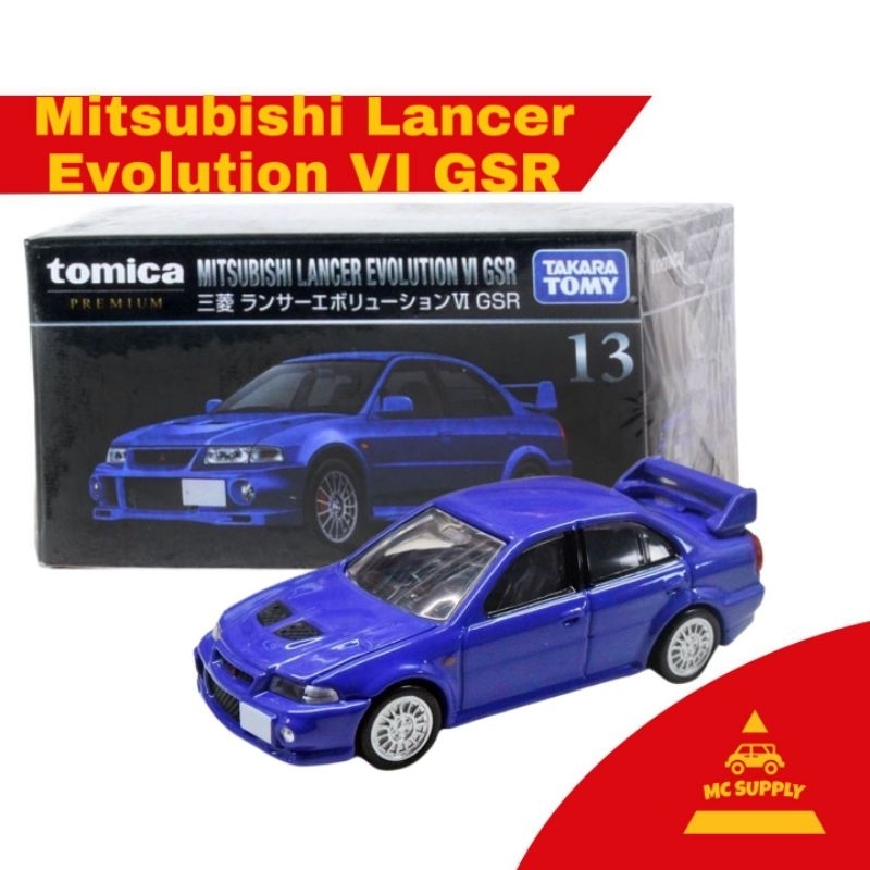 Takara Tomy Tomica Premium Mitsubishi Lancer Evolution Vi Gsr Alloy ...