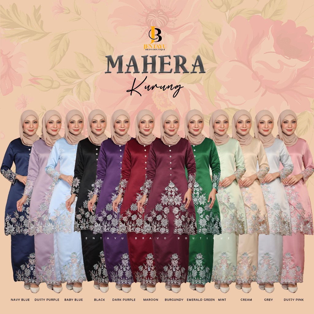 MAHERA KURUNG PLUSSIZE - HARI RAYA - CANDURI - BRIDESMAID - TUNANG ...