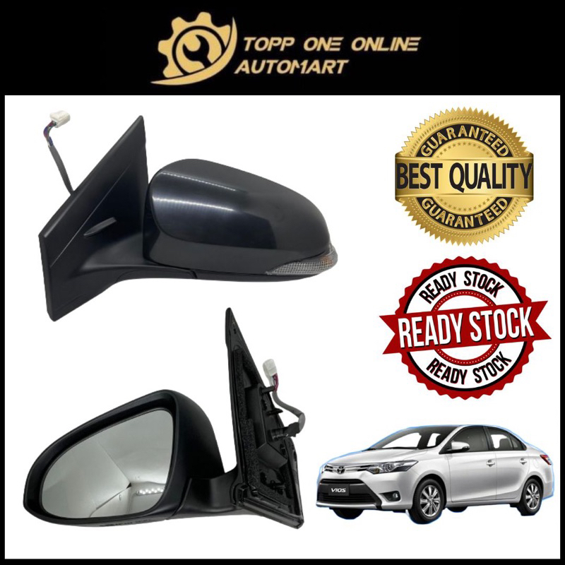 TOYOTA VIOS NCP150 2013-2019Y 7 WIRE SIDE MIRROR (AUTOFLIP) | Shopee ...