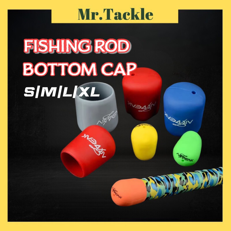 【MR.T】 Fishing Rod Bottom Cap Joran Protector Rod Protective Case ...