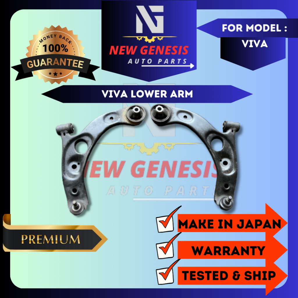 Perodua Viva Front Lower Arm Lowerarm Lower Arm | Shopee Singapore