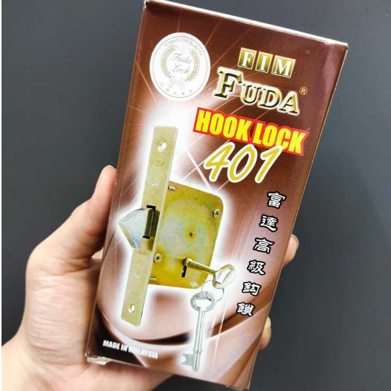Fuda 401 Hook lock / iron door grill lock / grill door lock / grill ...