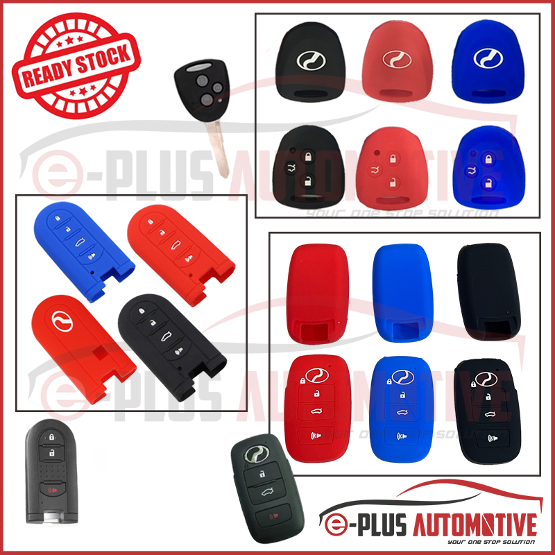Perodua Car Silicon Key Keyless Smart Remote Cover (Bezza / Myvi New ...