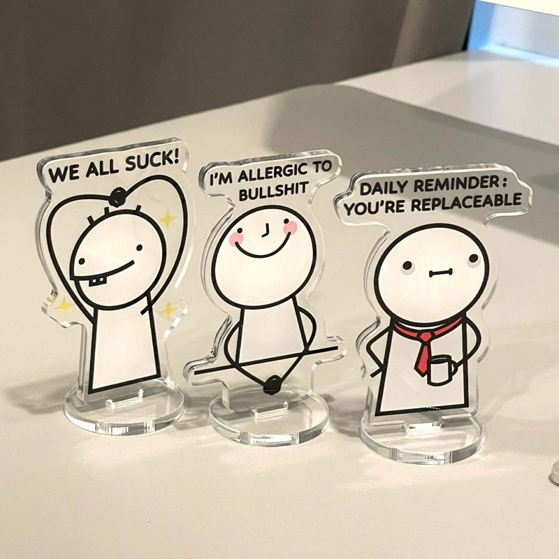 Acrylic standee / Office deco | Shopee Singapore