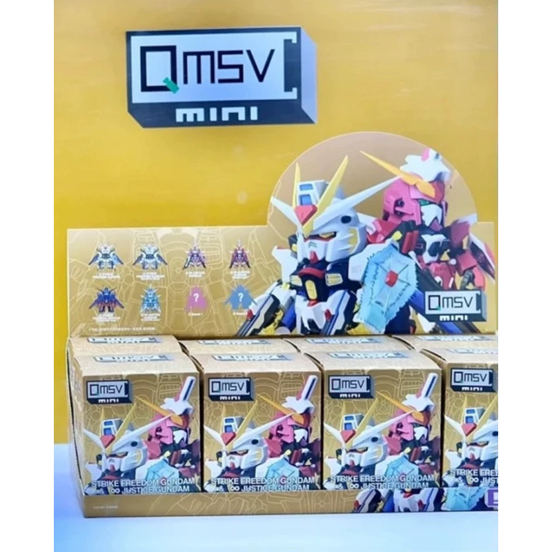 Bandai QMSV Mini Strike Freedom Gundam Blind Box 强袭自由高达盲盒 | Shopee ...