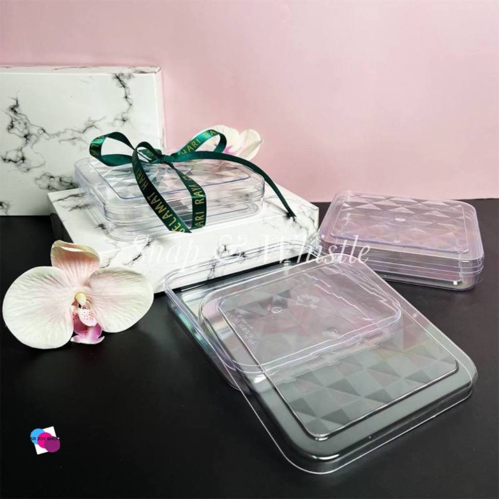 1 Carton 48pcs Balang Kuih Raya PL300B Cookie Jar Plastic Container ...