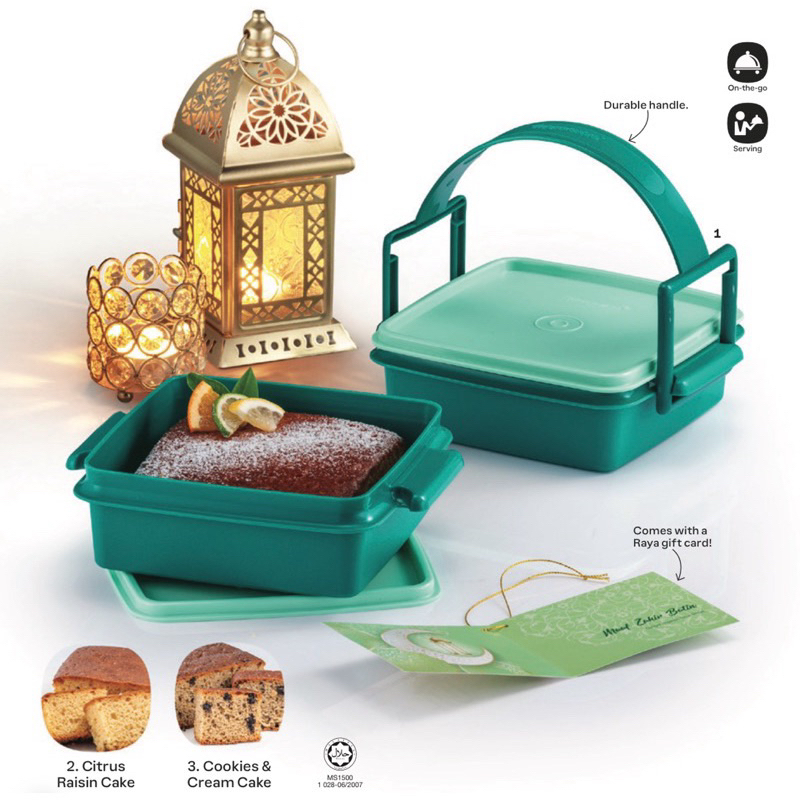 Tupperware Raya Cake Set 2024 | Shopee Singapore