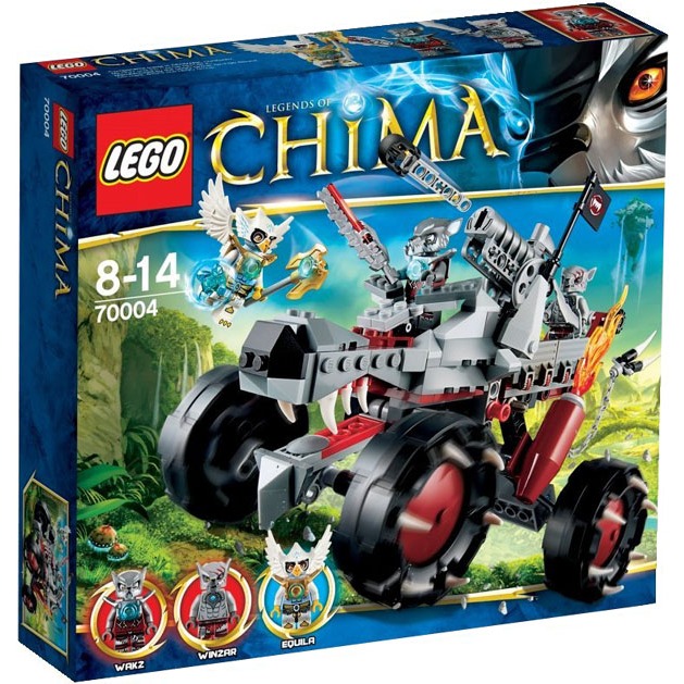 LEGO Legends of Chima 70004 - Wakz Pack Tracker ( The Power of the CHI 2013 ) | Shopee Singapore