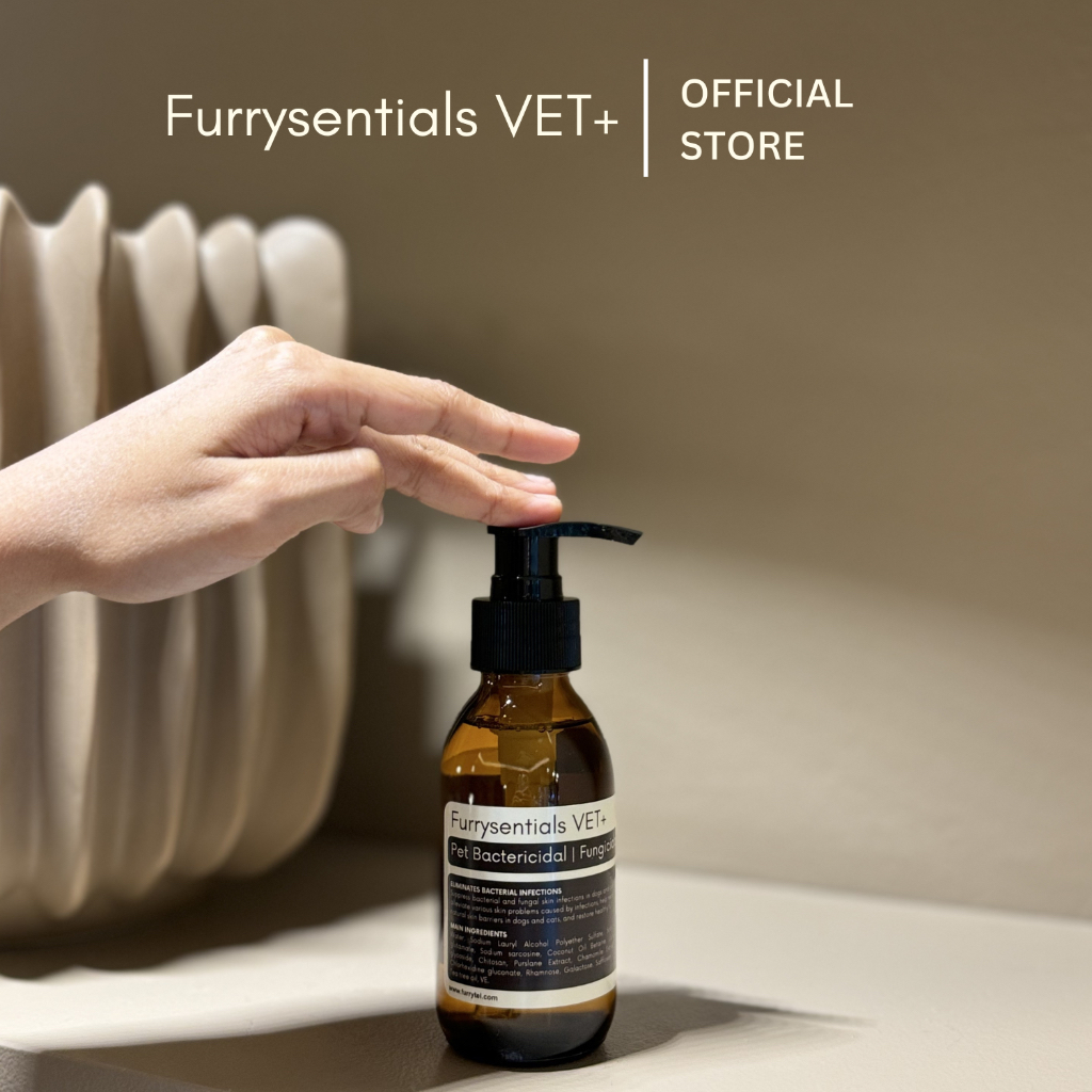Furrysentials VET+ (Pet Bactericidal / Fungicidal Medicated Shampoo ...