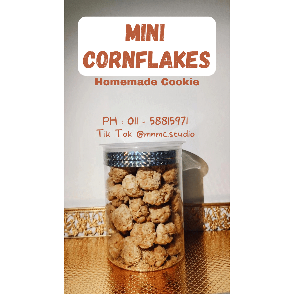 [Handmade]Mini Cornflakes 500 Gram/Cookies/Biscuits/Supply/饼干曲奇批发 ...