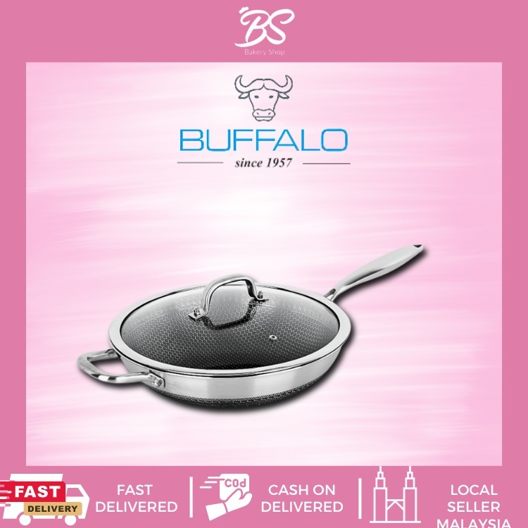 Buffalo TOROS 26cm HONEY COMB PAN Niutou Brand Single Bing 26cm ...