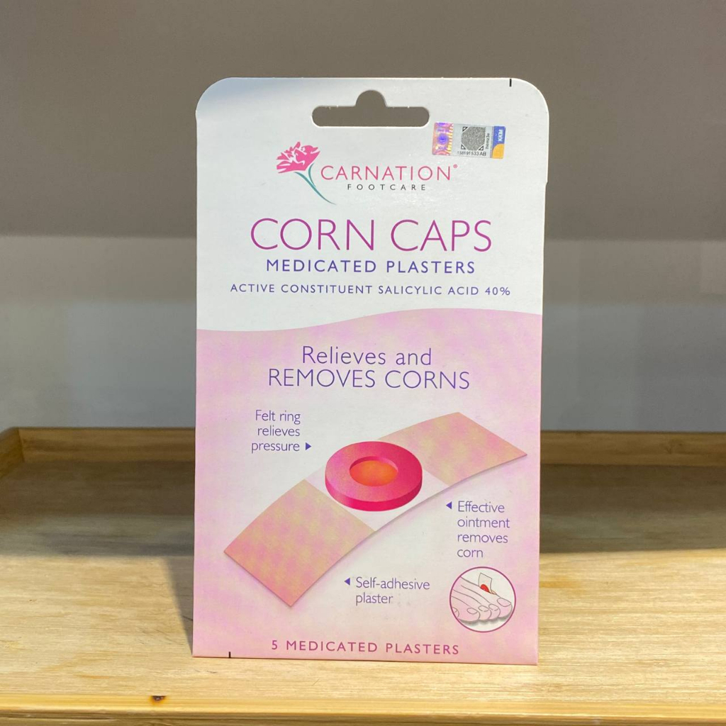 Carnation Footcare Corn Caps Medicated Plasters (5s) | Shopee Singapore