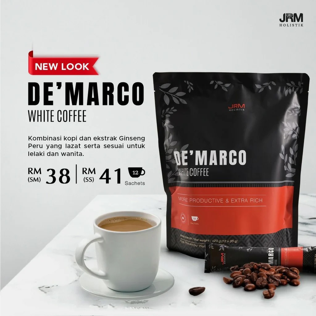 JRM DE MARCO COFFEE JAMU RATU MALAYA (NEW LOOK) | Shopee Singapore