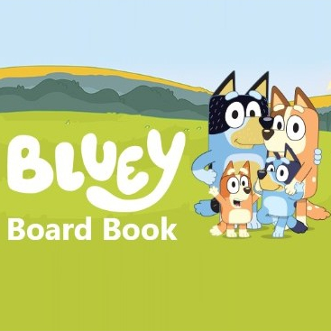 Bluey Board Book Bingo Charades Grannies Hammerbarn I Love My Family ...