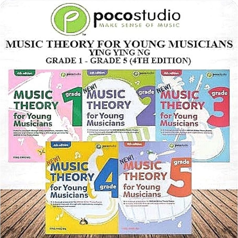 Music Theory For Young Musicians : Grade 1 ~ 5 (3RD/4TH Edition) Music ...
