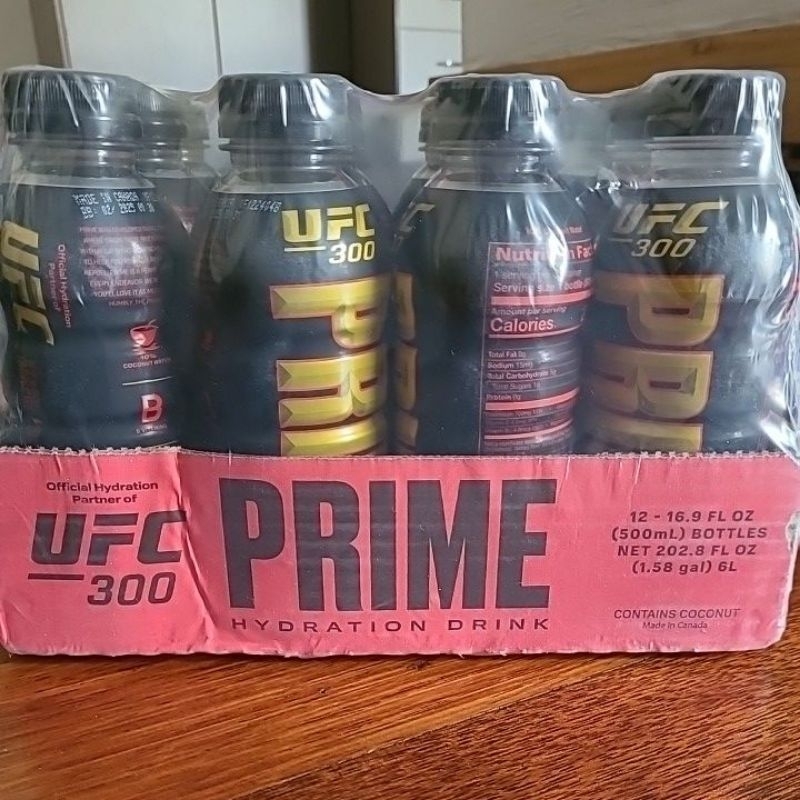 UFC 300 prime crate (12 pack) | Shopee Singapore