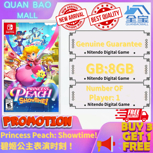 Princess Peach: Showtime! (Nintendo switch) Muat turun Permainan ...