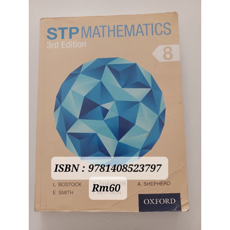 STP Mathemarics 8 Student Book 3rd Edition | Shopee Singapore