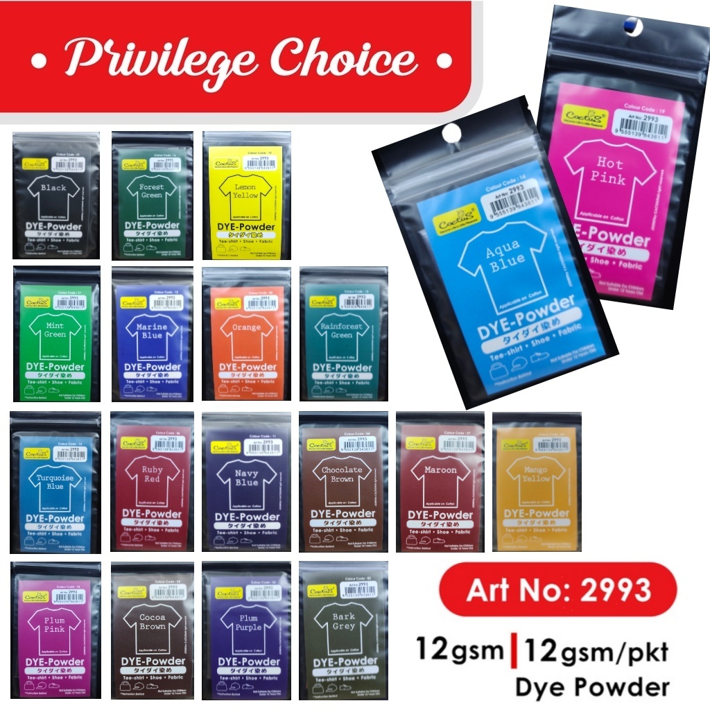 2993- Shirt & Pants Dye Powder / Fabric Dye / Fabric Hand Dye / Fabric ...