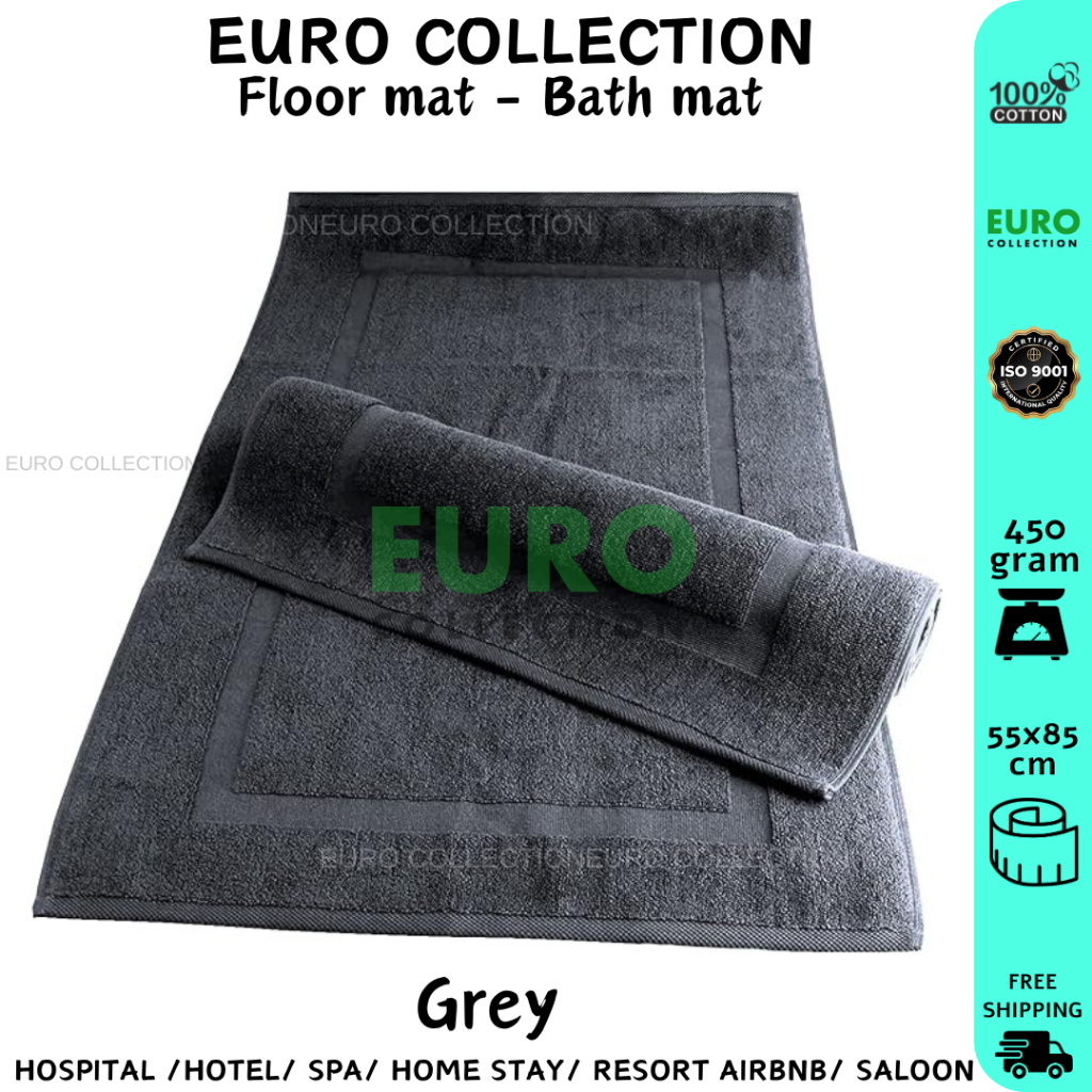 Floor Mat Uthopia Bathmat 50x90cm Hotel Floor Mats Bathroom Carpet 100% ...