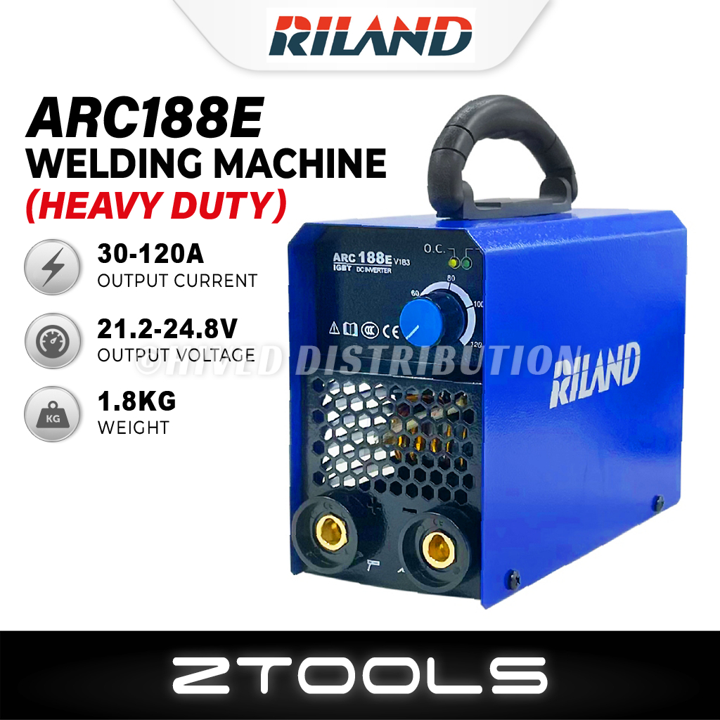 RILAND ARC188E Inverter Welding Machine (120A) Mesin Kimpalan | IGBT ...