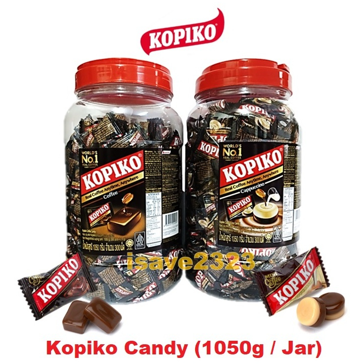 Kopiko Candy (1050g / Jar) - Coffee / Cappuccino | Shopee Singapore