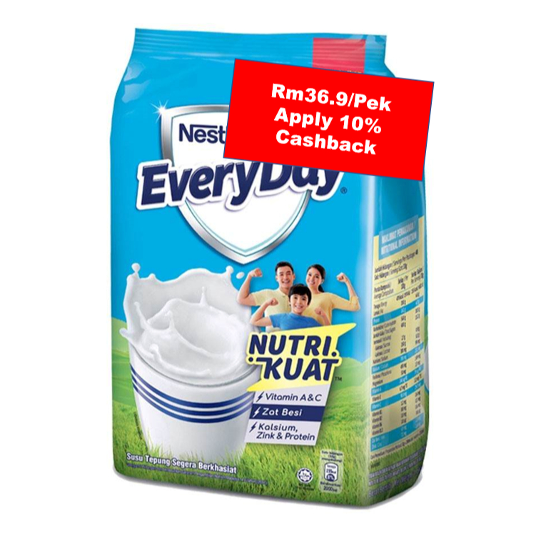 Nestle Everyday Milk Powder (1.5/1.7kg) | Shopee Singapore