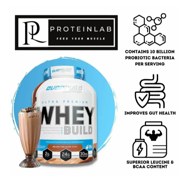 Everbuild Nutrition Ultra Premium Whey Build (5LBS) | Shopee Singapore