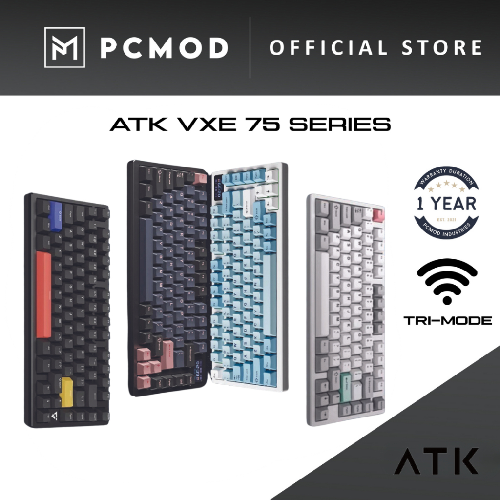 VXE ATK V75 Series Fully Assembled Mechanical Keyboard | V75X , V75 PRO ...