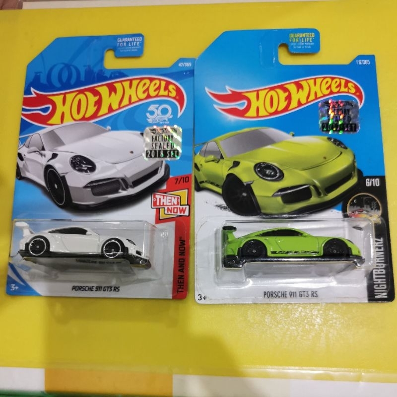 Hot Wheels Porsche 911 GT3 RS Many Variants | Shopee Singapore
