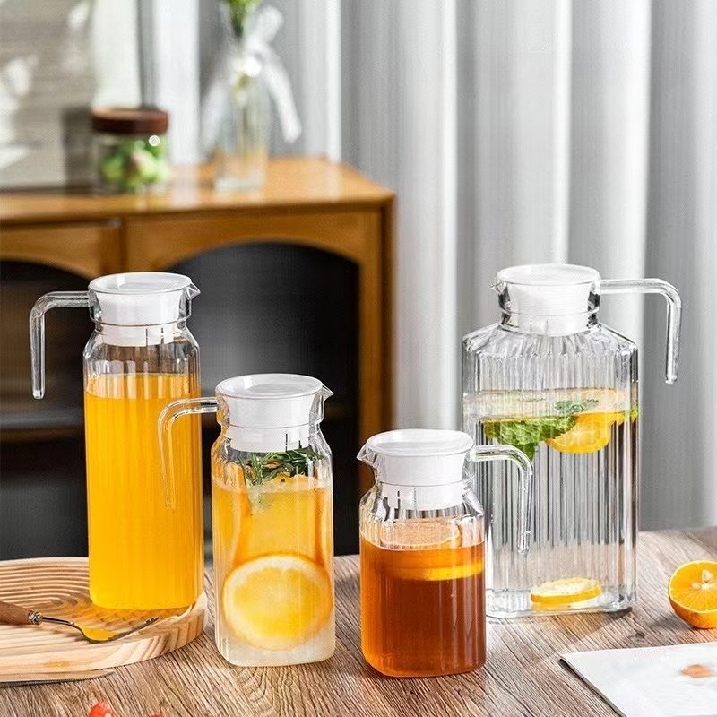 PC Plastic water Pitcher/Transparent Water Jug WIth Lid /Juice Jug ...