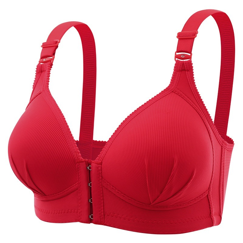 Front Buckle Wireless Bra Women 36-46 Cup BC Plus Size Baju Dalam ...