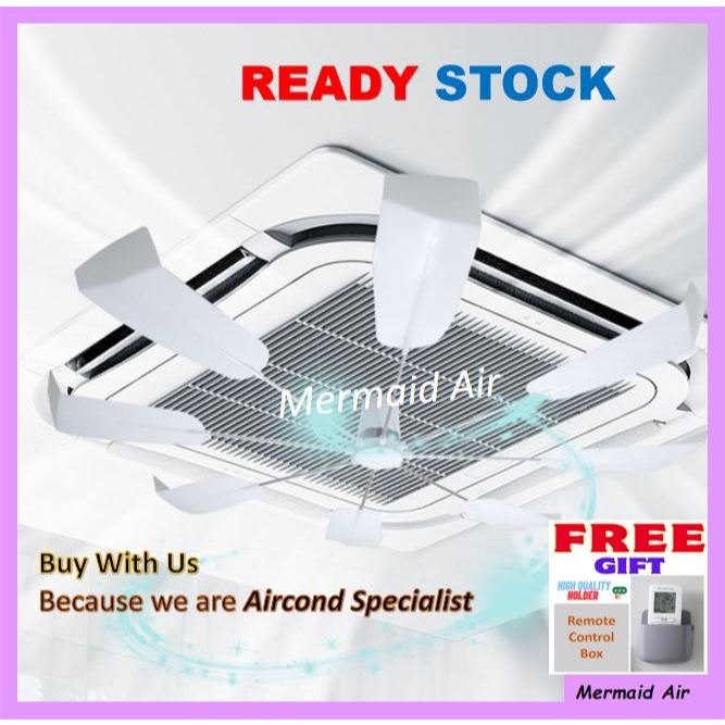 CASSETTE CENTRAL AIRCOND GUIDE FAN / WINDFREE WINDSHIELD FOR WALL ...