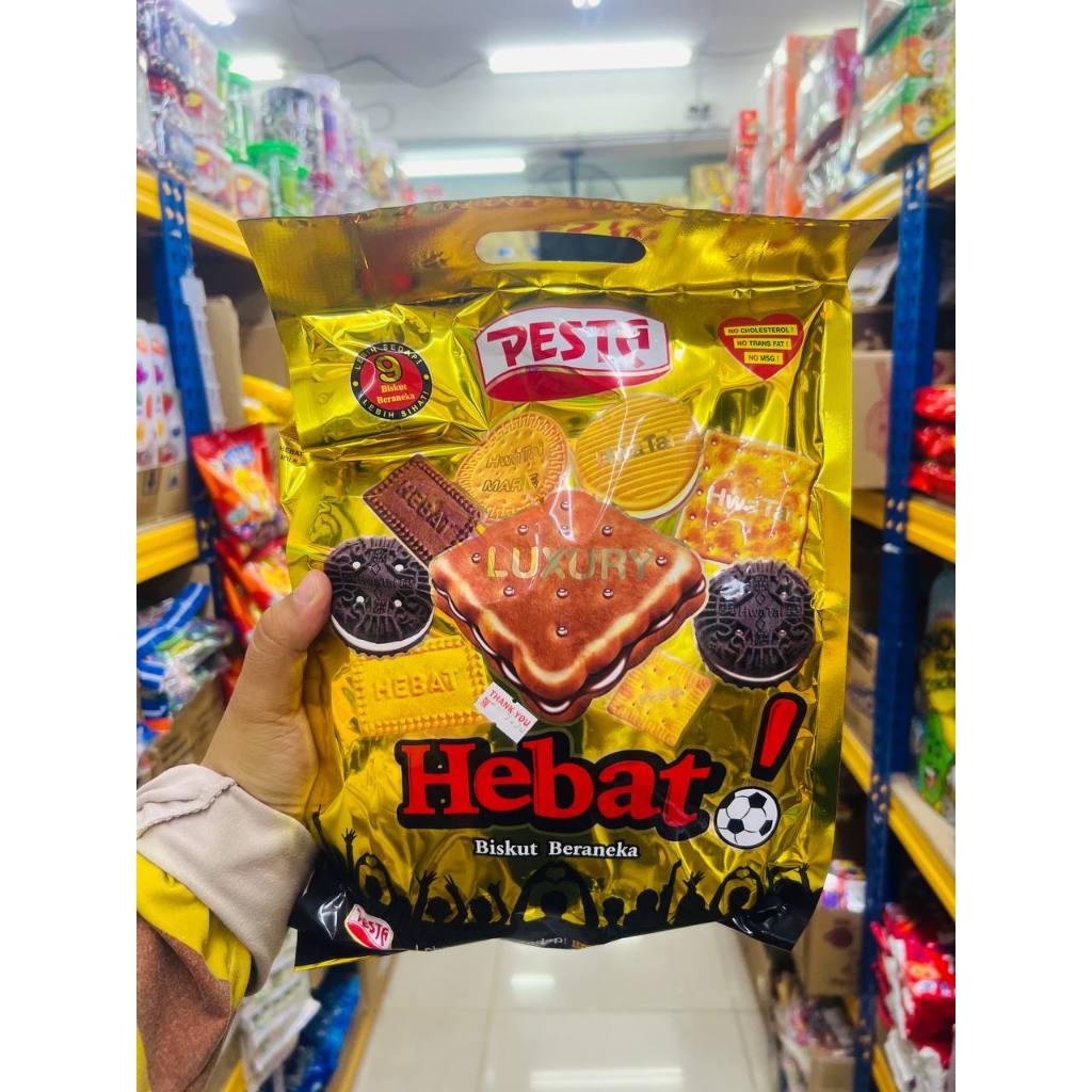 510G HWA TAI PESTA HEBAT ASSORTED BISCUITS HALAL | Shopee Singapore