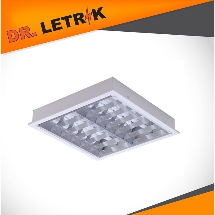 2X2 ft LED Top Mirror Reflector Ceiling Down Light Troffer Office ...