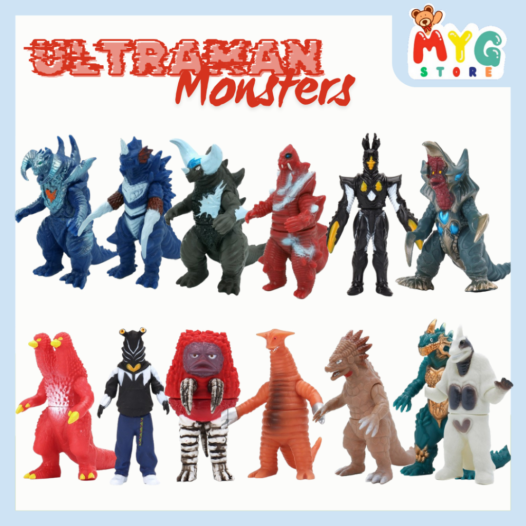 OEM 12cm Ultraman Monster Ultra Kaiju Series Action Figure Collectibles ...