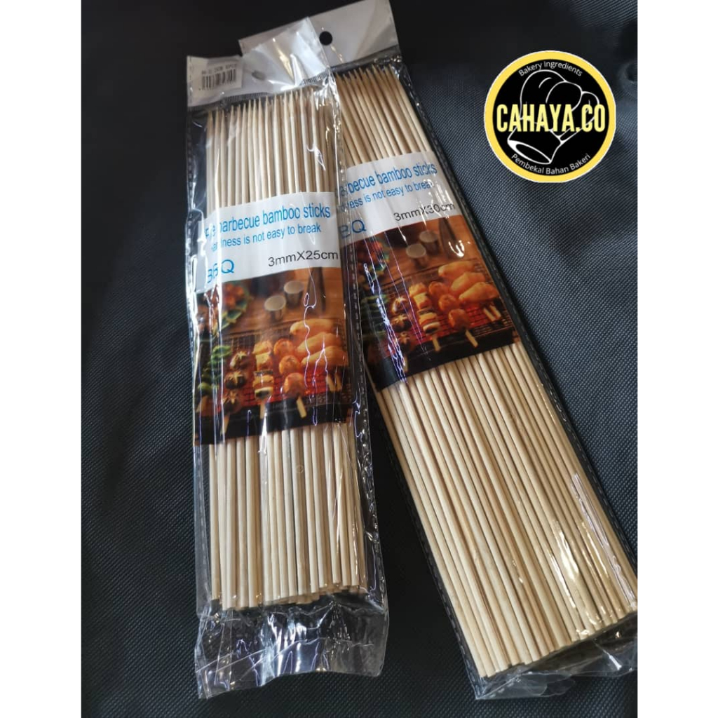 KAYU Egg Flower Sticks | Bamboo Satay Barbecue Stick | Cucuk Satay Wood ...