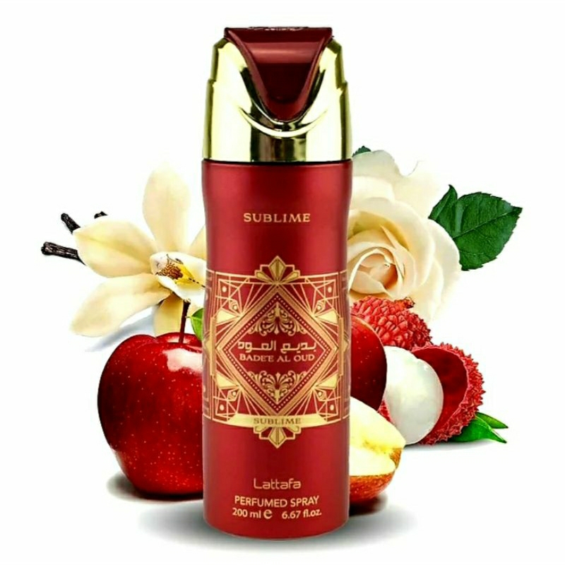 Badee Al Oud Sublime spray 200ml Lattafa Badee Al Oud Sublime Body ...